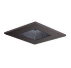 3″ Adjustable Baffle Square Trim Recessed Lighting Trim – LED Lighting Blog